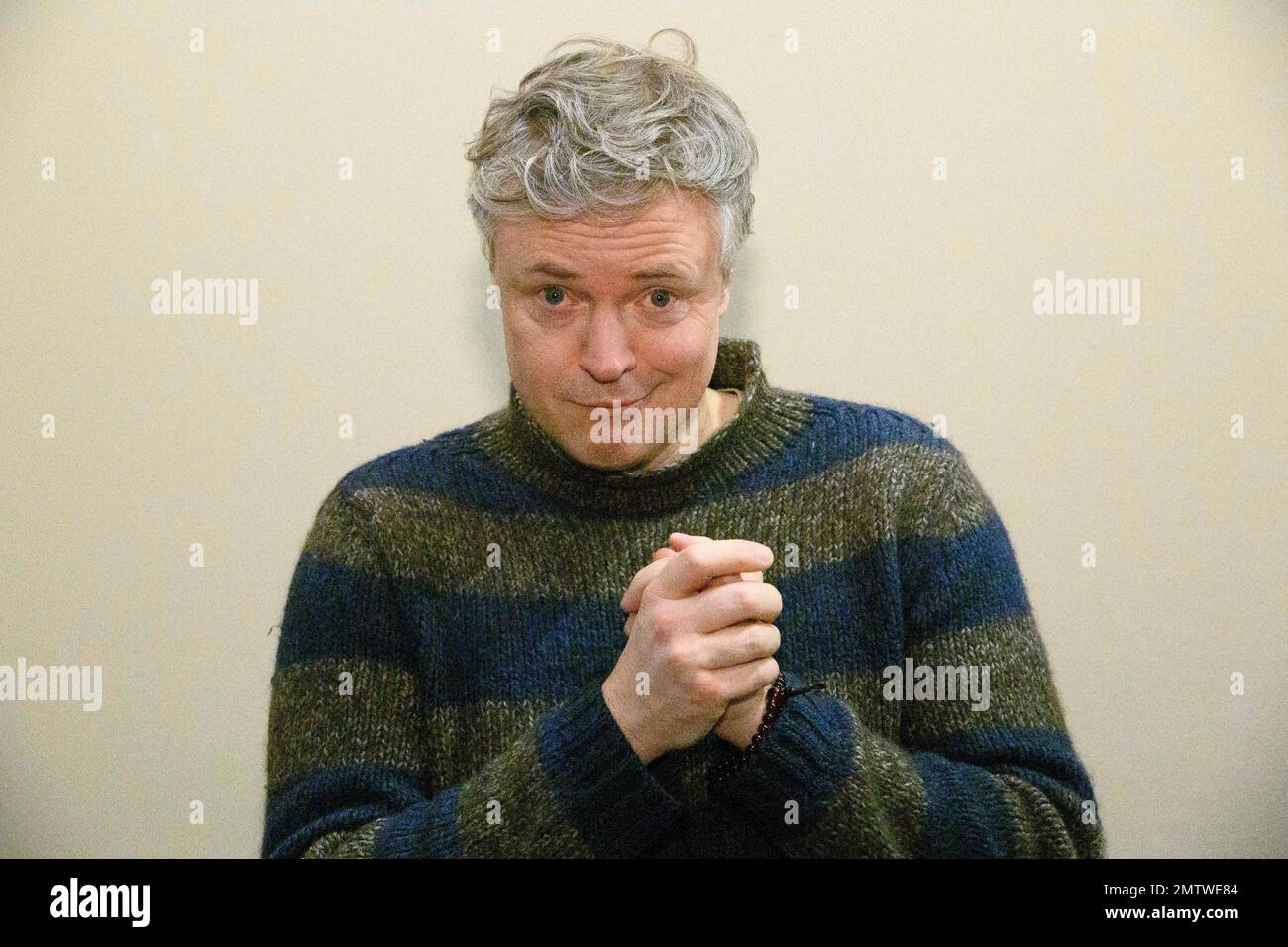 Cologne, Deutschland. 01st Feb, 2023. Actor Daniel AICHINGER plays the ...