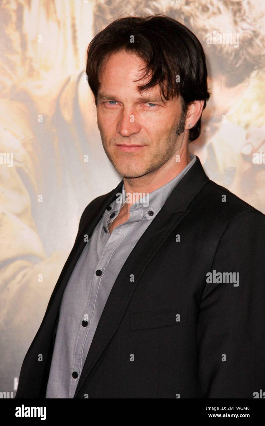Stephen Moyer arrives to the premiere of the HBO miniseries, "The ...