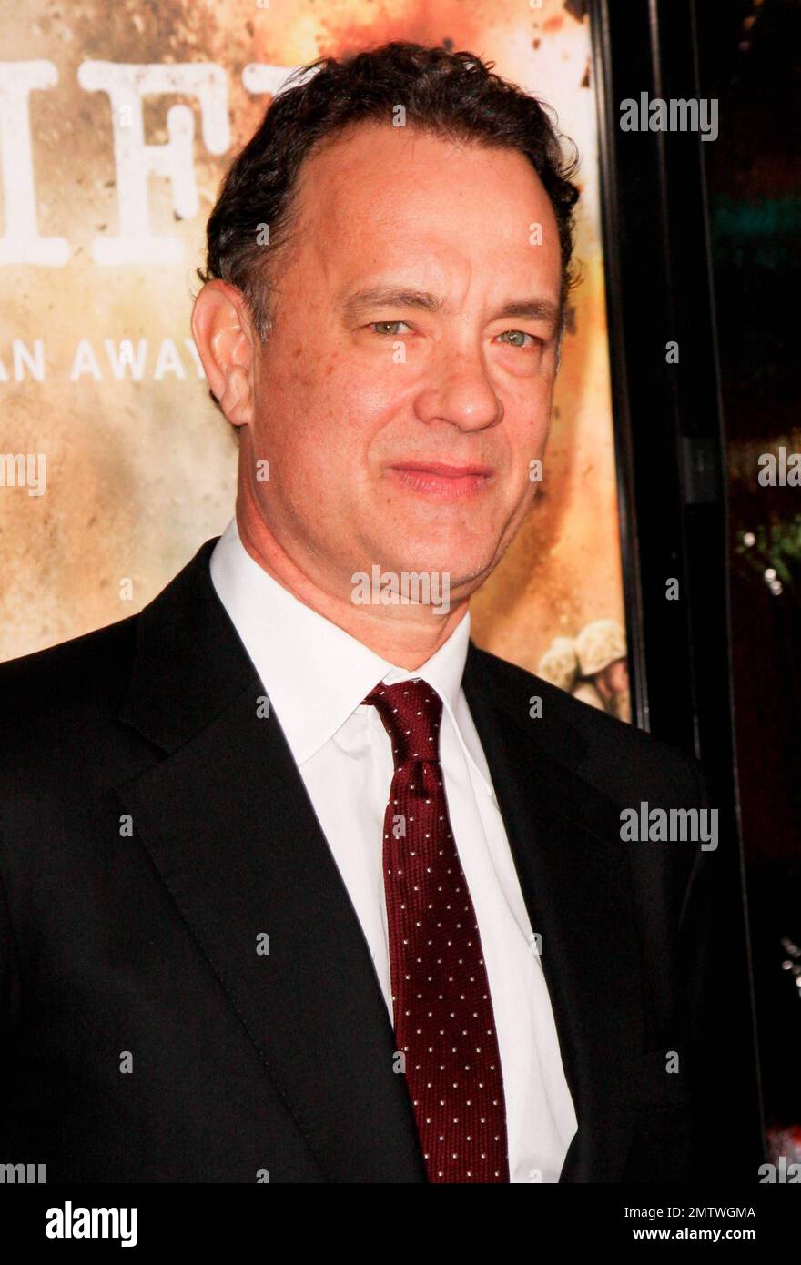 Tom Hanks arrives to the premiere of the HBO miniseries, "The Pacific", at Grauman's Chinese ...