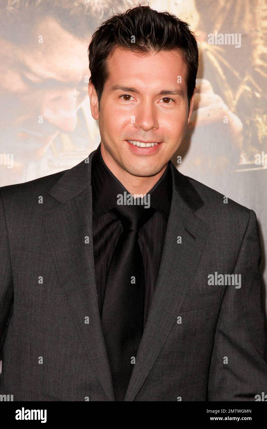 Jon Seda arrives to the premiere of the HBO miniseries, "The Pacific ...