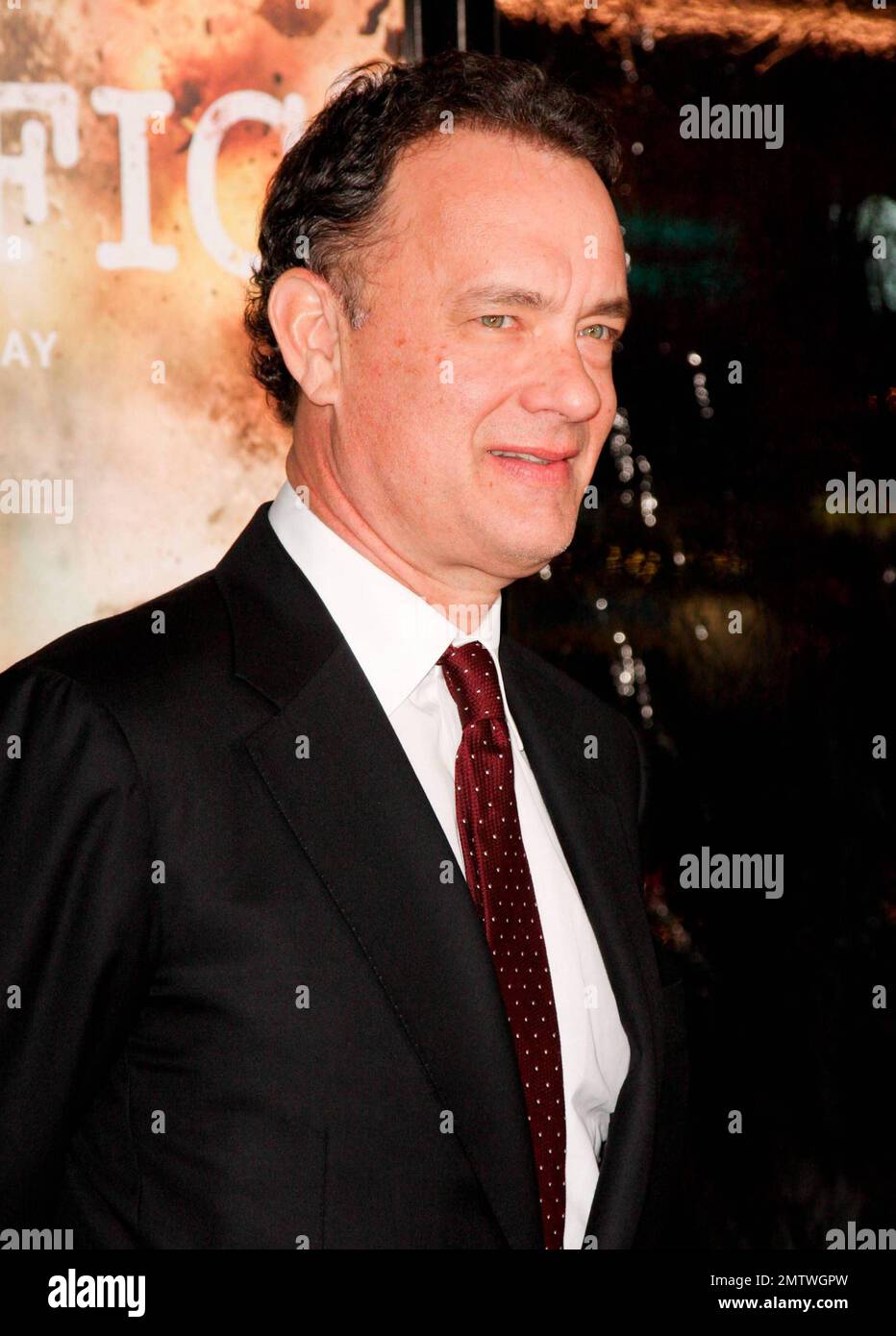 Tom Hanks arrives to the premiere of the HBO miniseries, "The Pacific ...