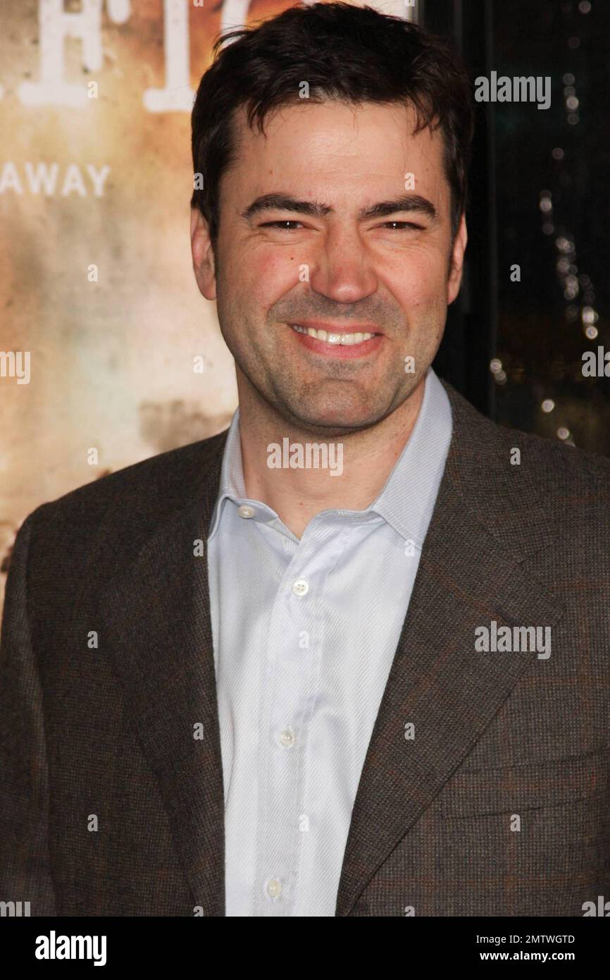Ron Livingston arrives to the premiere of the HBO miniseries, "The ...