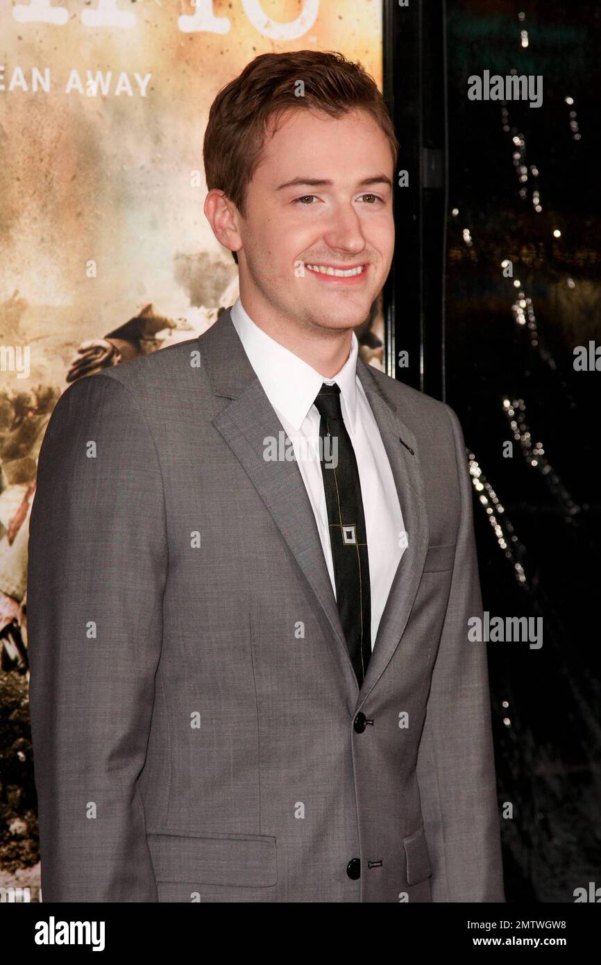 Joseph Mazzello arrives to the premiere of the HBO miniseries, "The ...