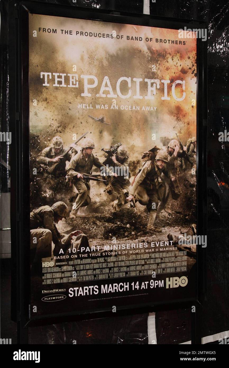 The premiere of the HBO miniseries, "The Pacific", at Grauman's Chinese ...