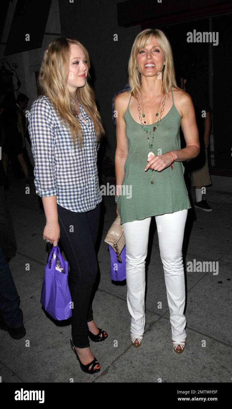 Marla Maples at the grand opening of The Painted Nail in Sherman Oaks ...