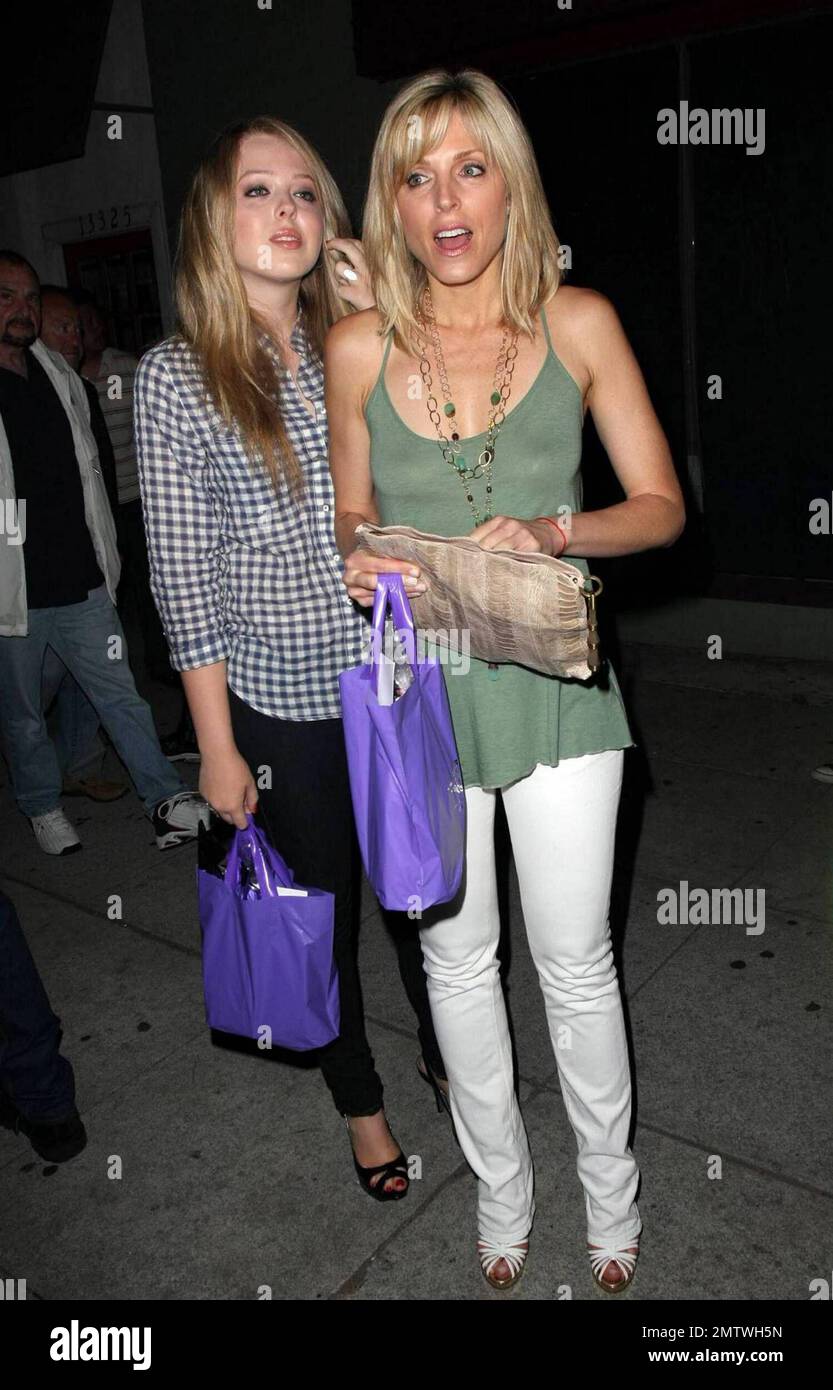 Marla Maples at the grand opening of The Painted Nail in Sherman Oaks ...