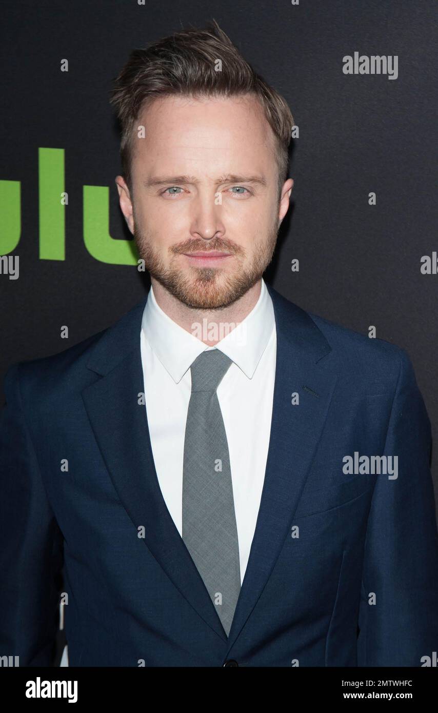 Aaron Paul attending the Los Angeles premiere of the Hulu Original ...
