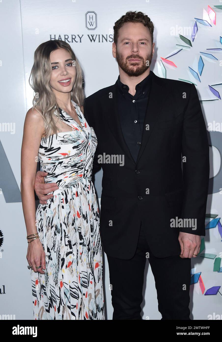 Alexandra Lenas and Sean Parker arrive at the Kaleidoscope 5: LIGHT ...