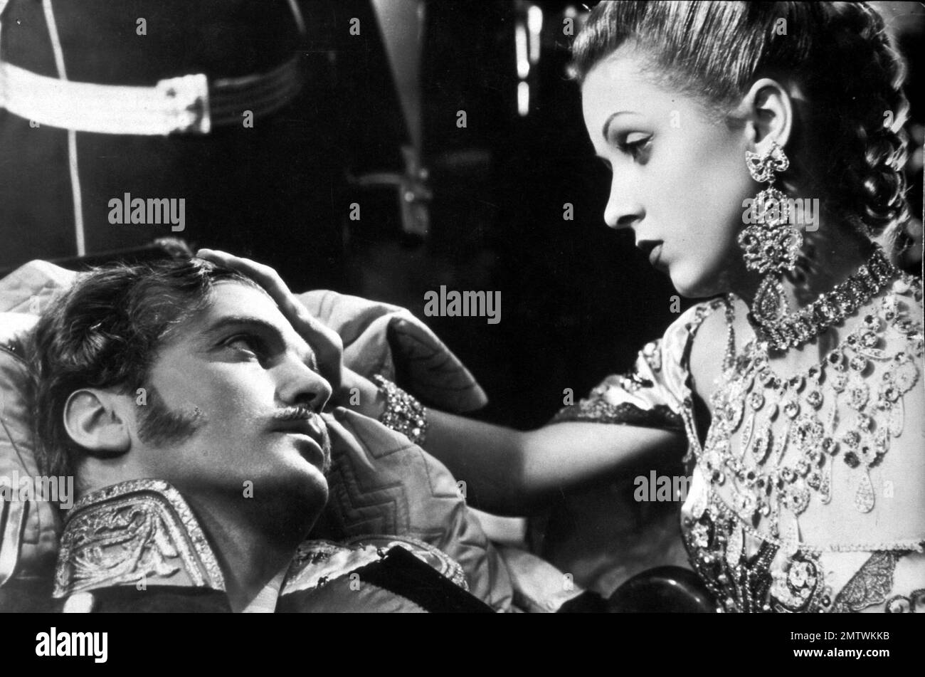 Katia Year: 1938 - France Danielle Darrieux, John Loder Director: Maurice Tourneur Stock Photo ...