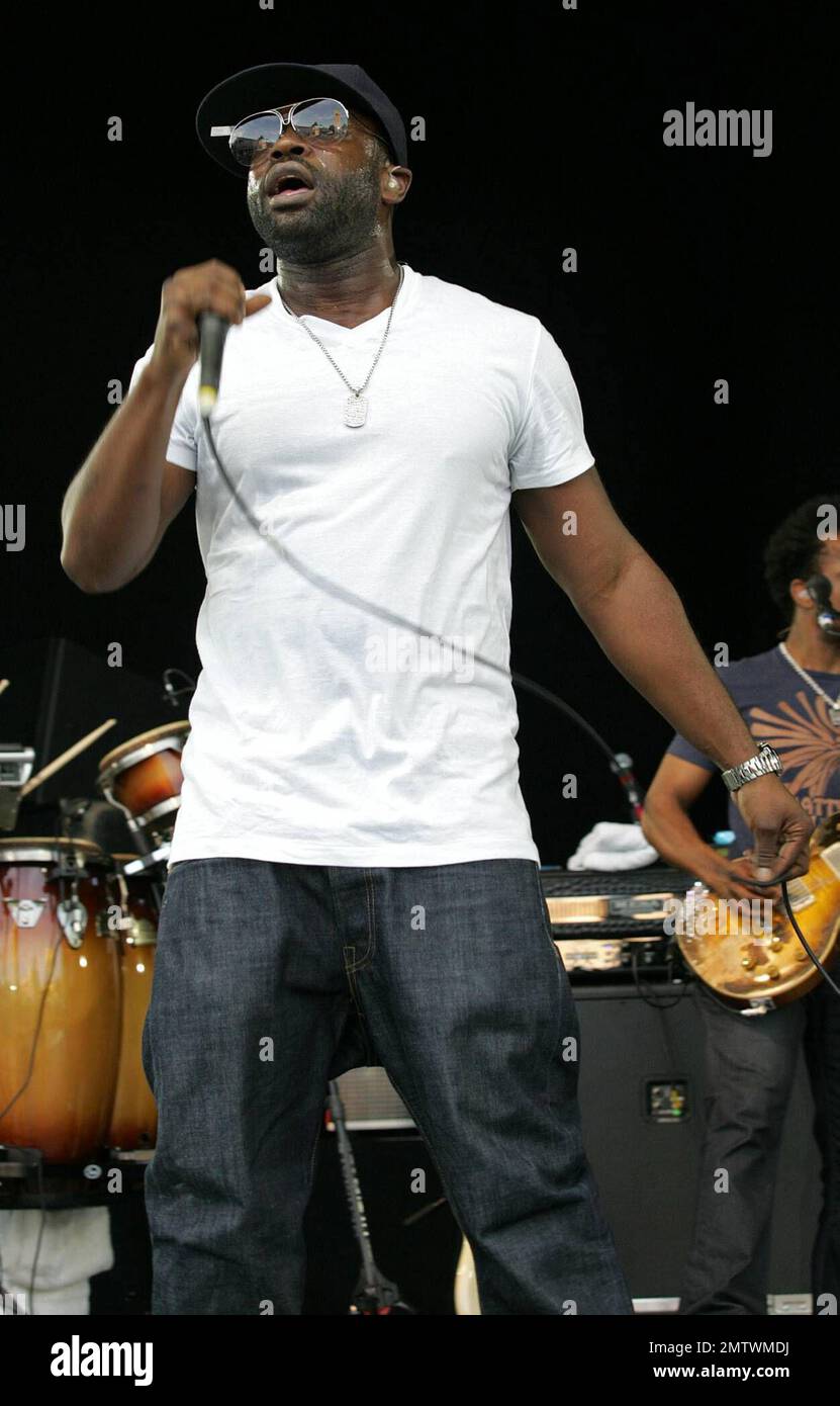 Rapper Black Thought of The Roots performs in concert at Mizner Park ...