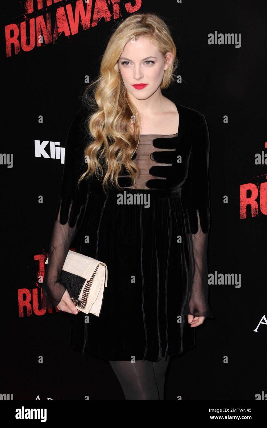 Riley Keough, daughter of Lisa Marie Presley, walks the red carpet at ...