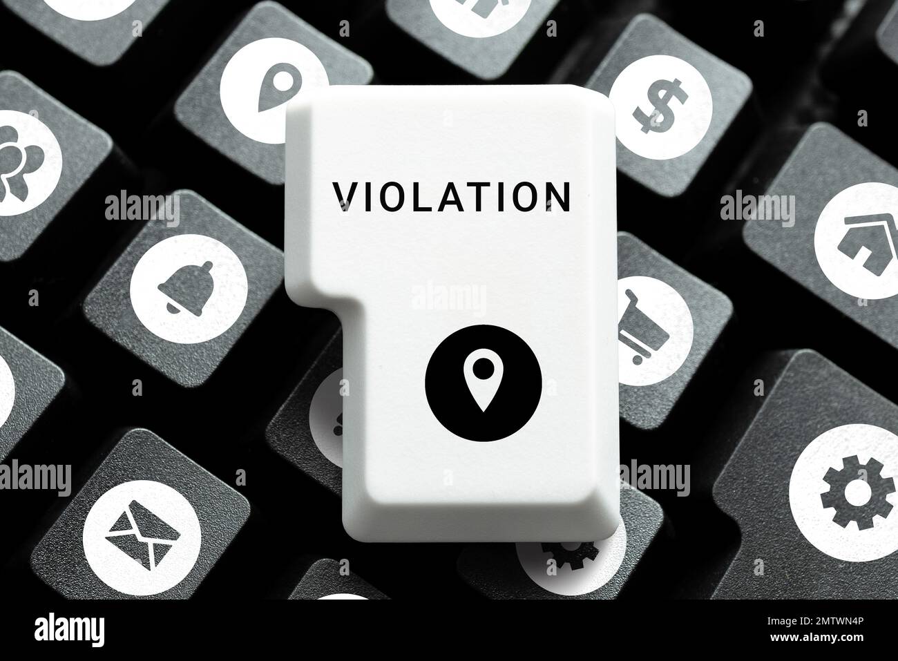 Conceptual caption Violation. Concept meaning an infringement of ...