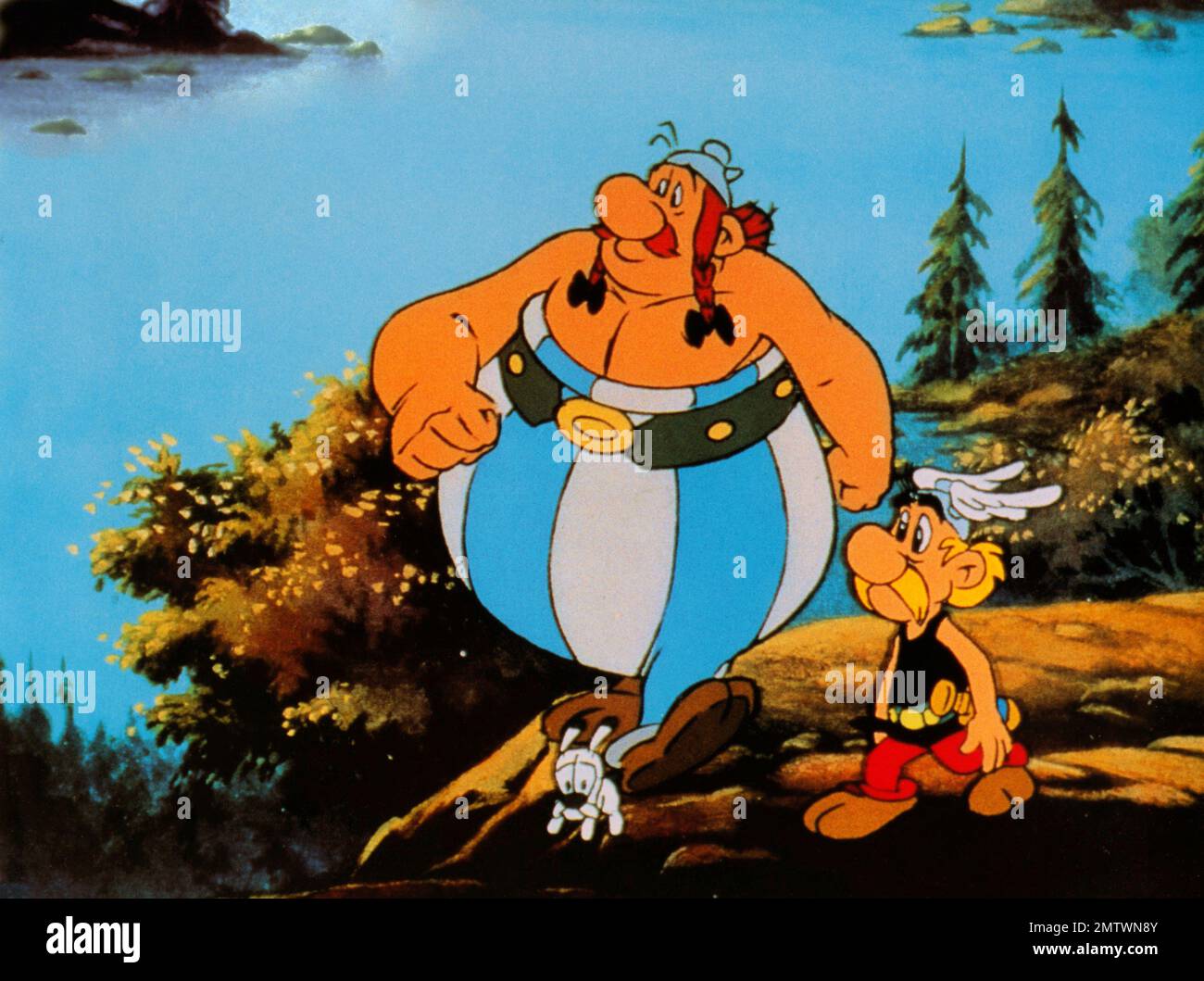 Asterix et obelix cartoon hi-res stock photography and images - Alamy