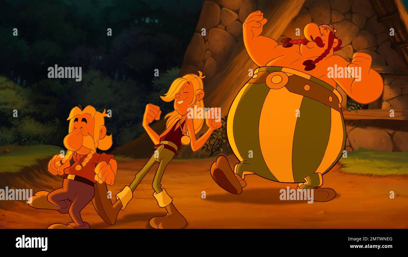 Asterix et obelix cartoon hi-res stock photography and images - Alamy