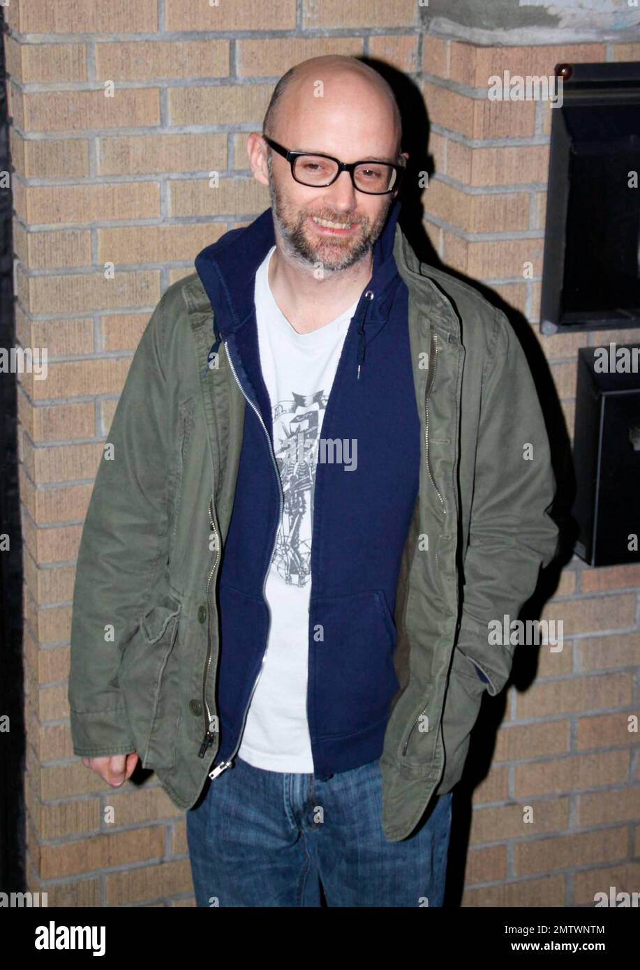 Moby arrives to the premiere of "The Runaways" held at Landmark ...