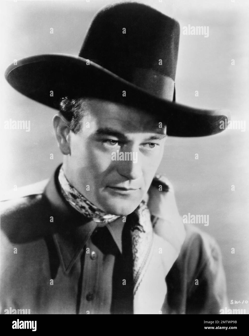 John Wayne Randy Rides Alone USA, 1934 Stock Photo - Alamy
