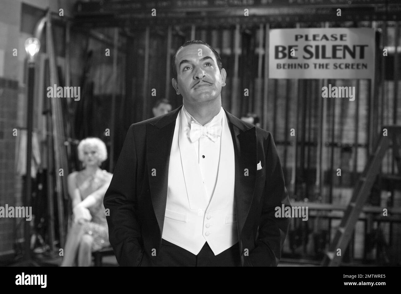 Best actor oscar 2012 Black and White Stock Photos & Images - Alamy