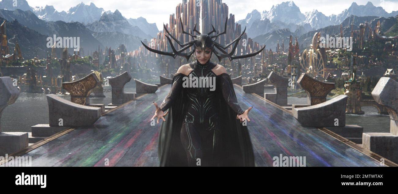 Thor: Ragnarok Year : 2017 USA Director : Taika Waititi Cate Blanchett Stock Photo - Alamy