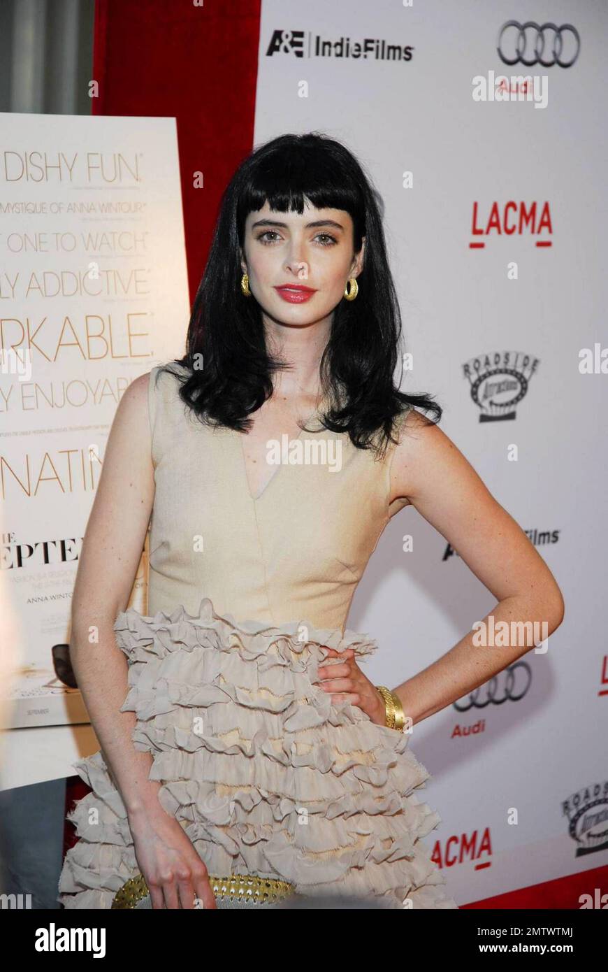 Krysten Ritter attends the LA premiere of "The September Issue," a ...