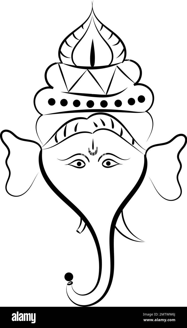 Lord ganpati bappa hi-res stock photography and images - Alamy