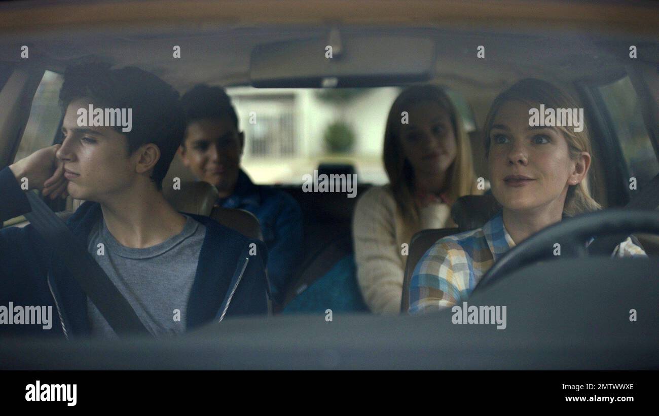 2016 usa director julia hart timothee chalamet lily rabe hi-res stock ...