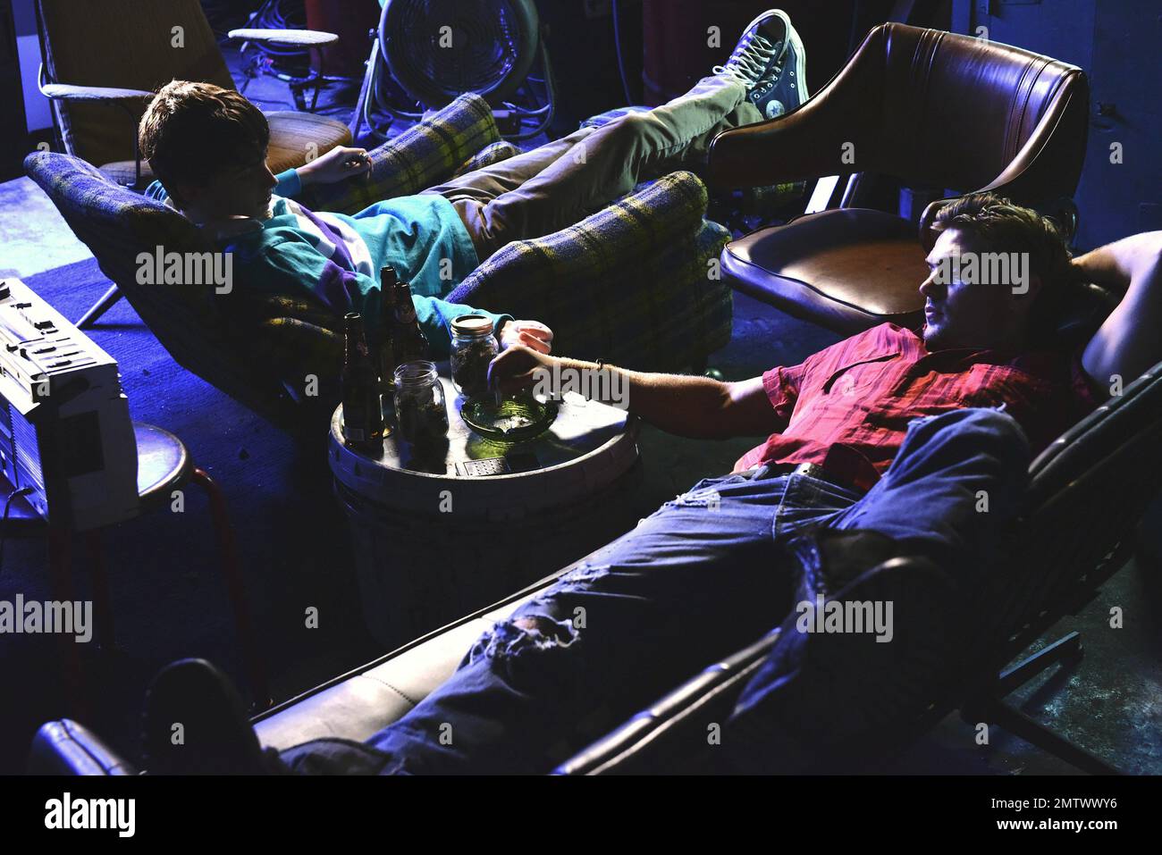 2017 usa director elijah bynum timothee chalamet alex roe hi-res stock ...