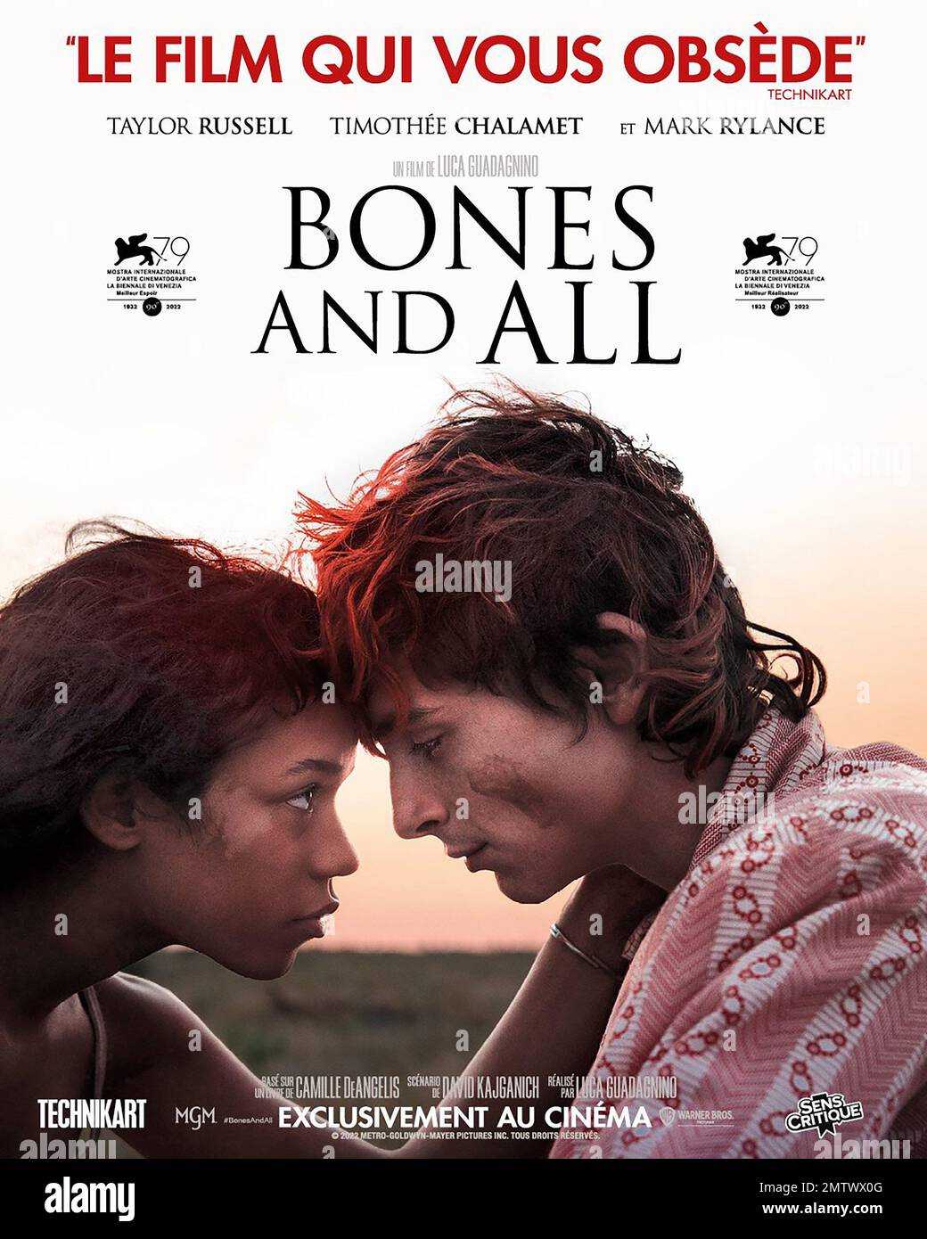 Bones and All Year : 2022 Italy / USA Director : Luca Guadagnino Taylor ...