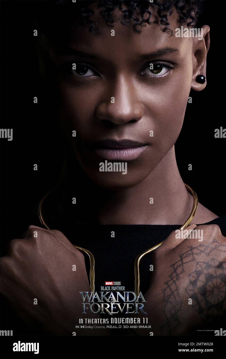 Black Panther: Wakanda Forever Year : 2022 USA Director : Ryan Coogler Letitia Wright American ...