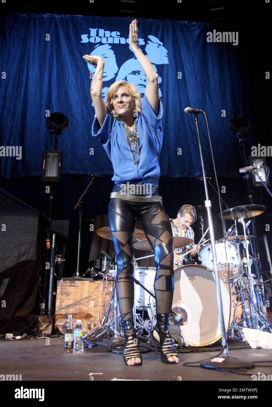 Lead vocalist of The Sounds Maja Ivarsson brings her new wave style to ...