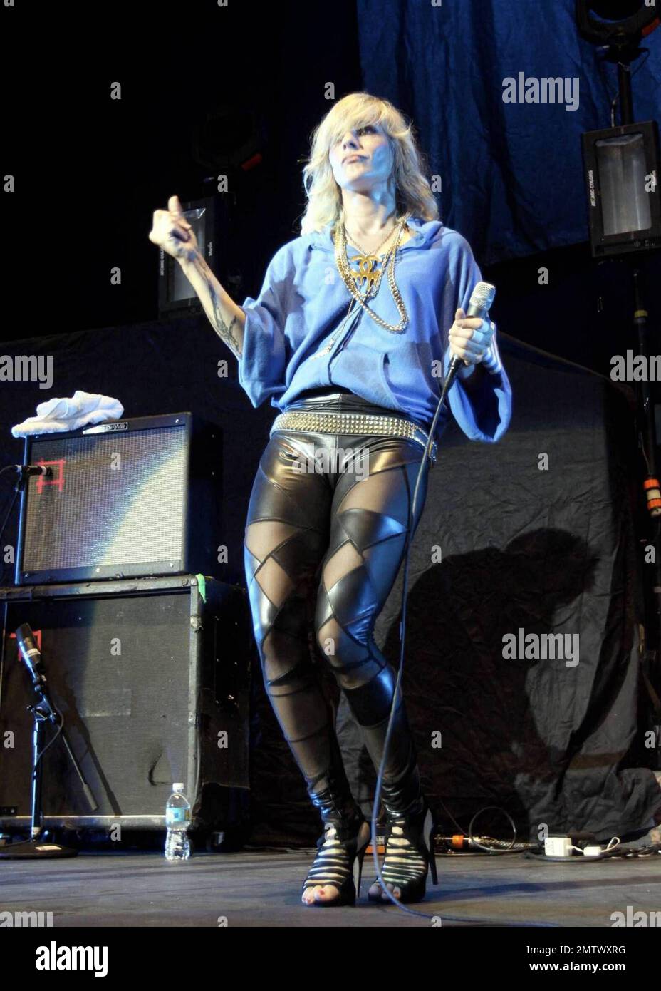 Lead vocalist of The Sounds Maja Ivarsson brings her new wave style to ...