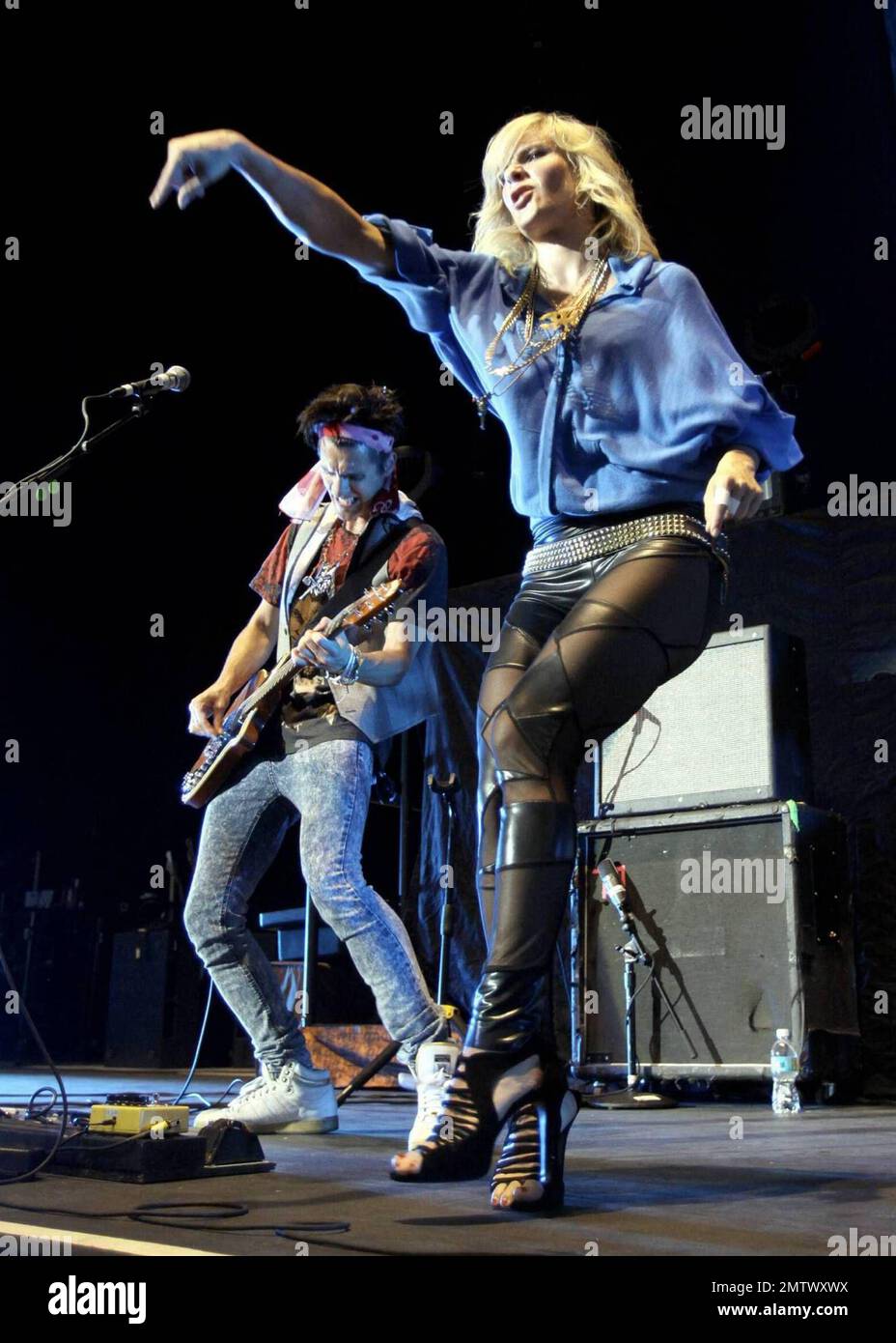 Lead vocalist of The Sounds Maja Ivarsson brings her new wave style to ...