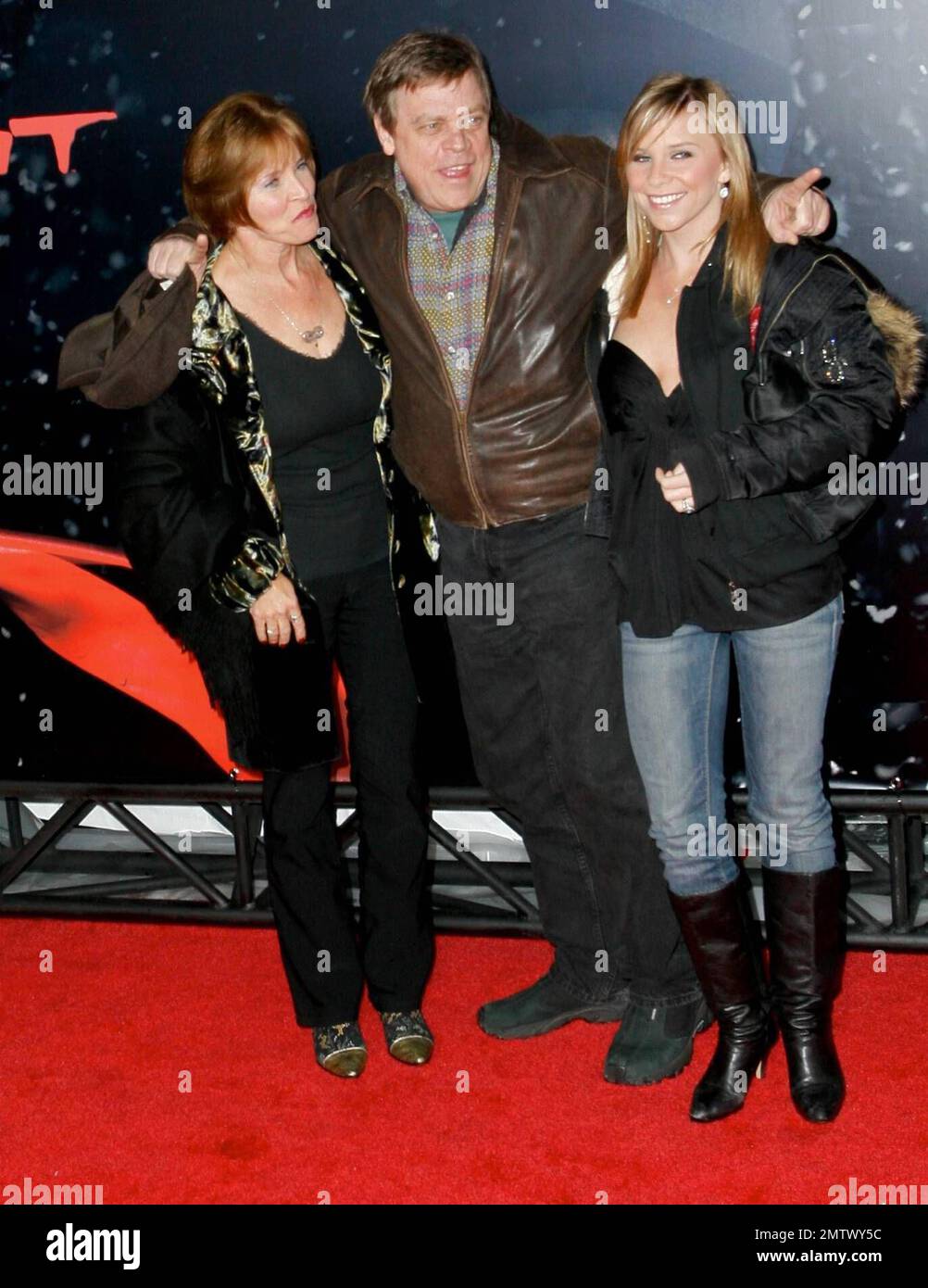 Mark Hamil arrives at the Los Angeles premiere of "The Spirit" at ...