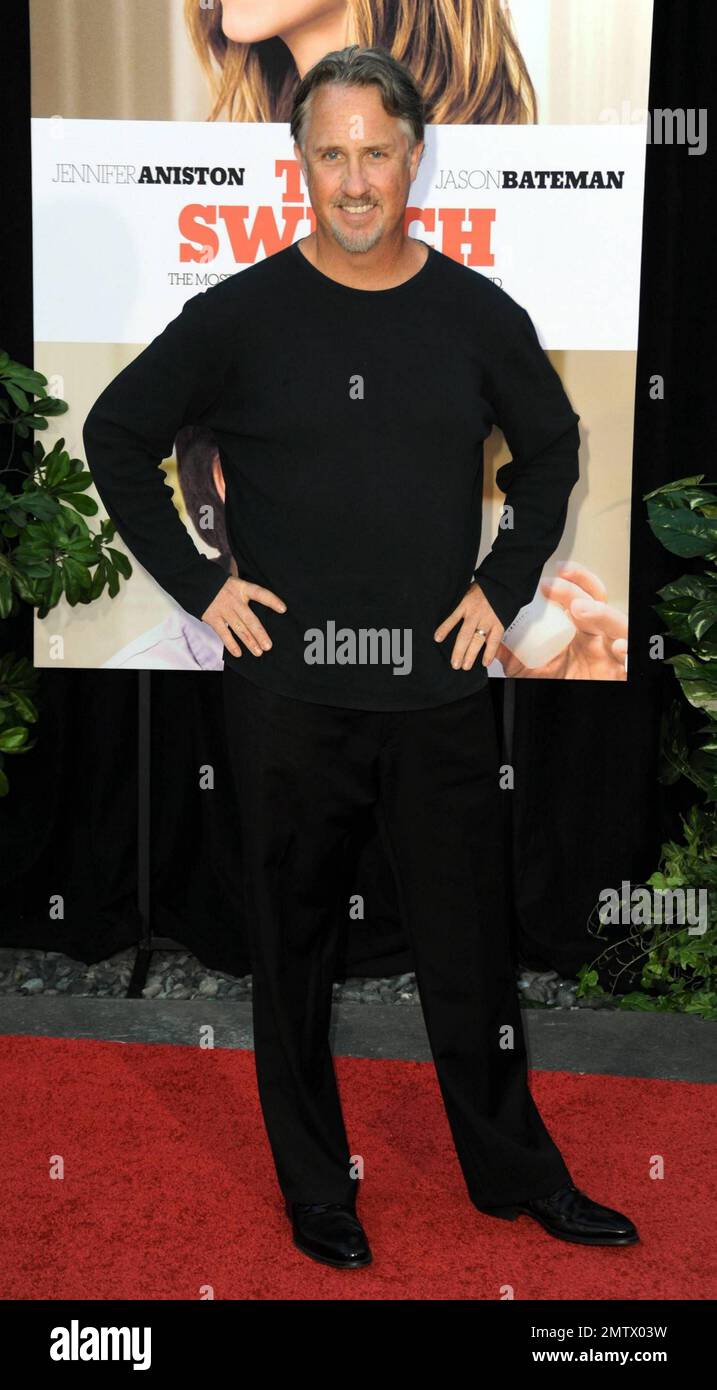 Composer Alex Wurman at the premiere of "The Switch" at the Arclight ...