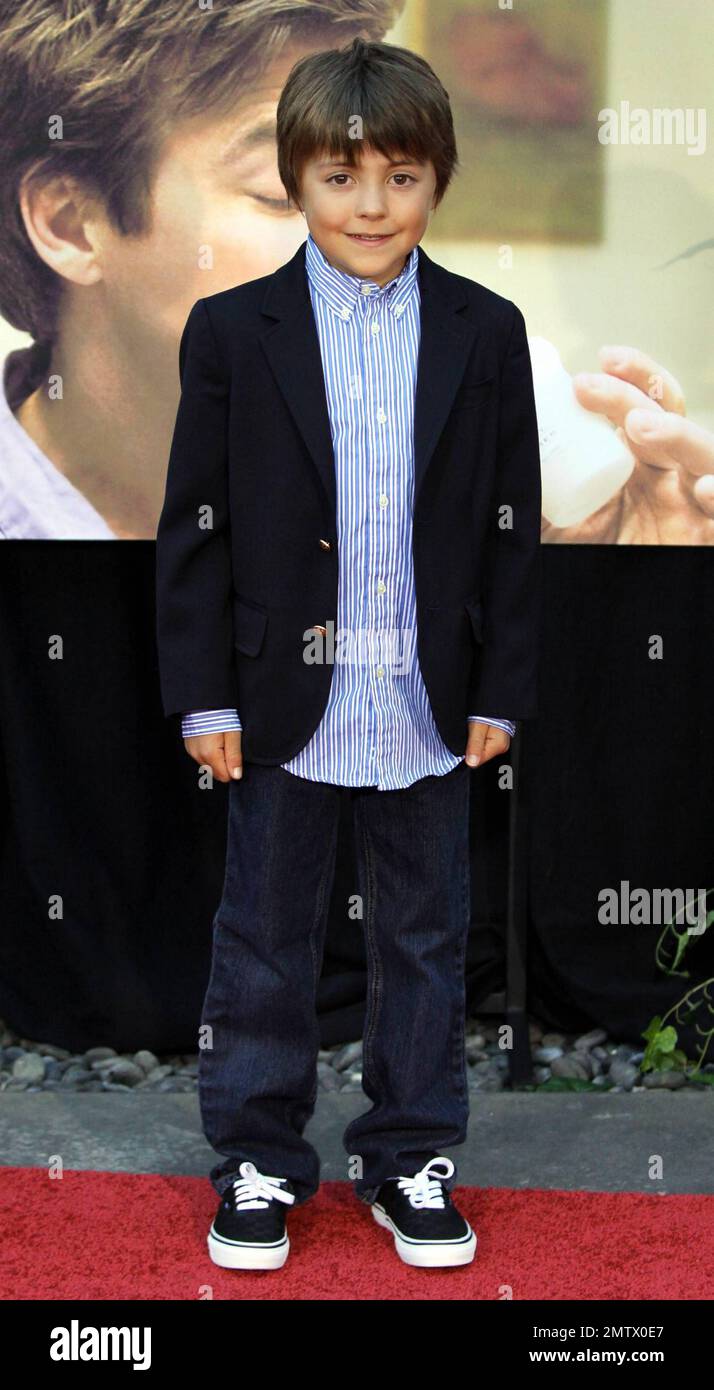 Actor Thomas Robinson at the premiere of "The Switch" at the Arclight ...