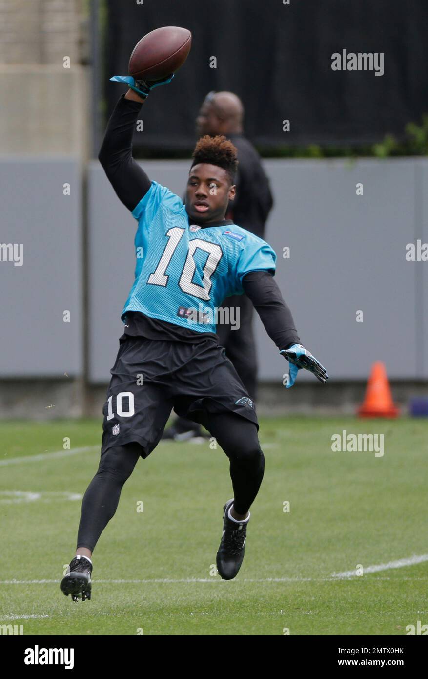 Carolina Panthers' Curtis Samuel catches a pass during the NFL football ...