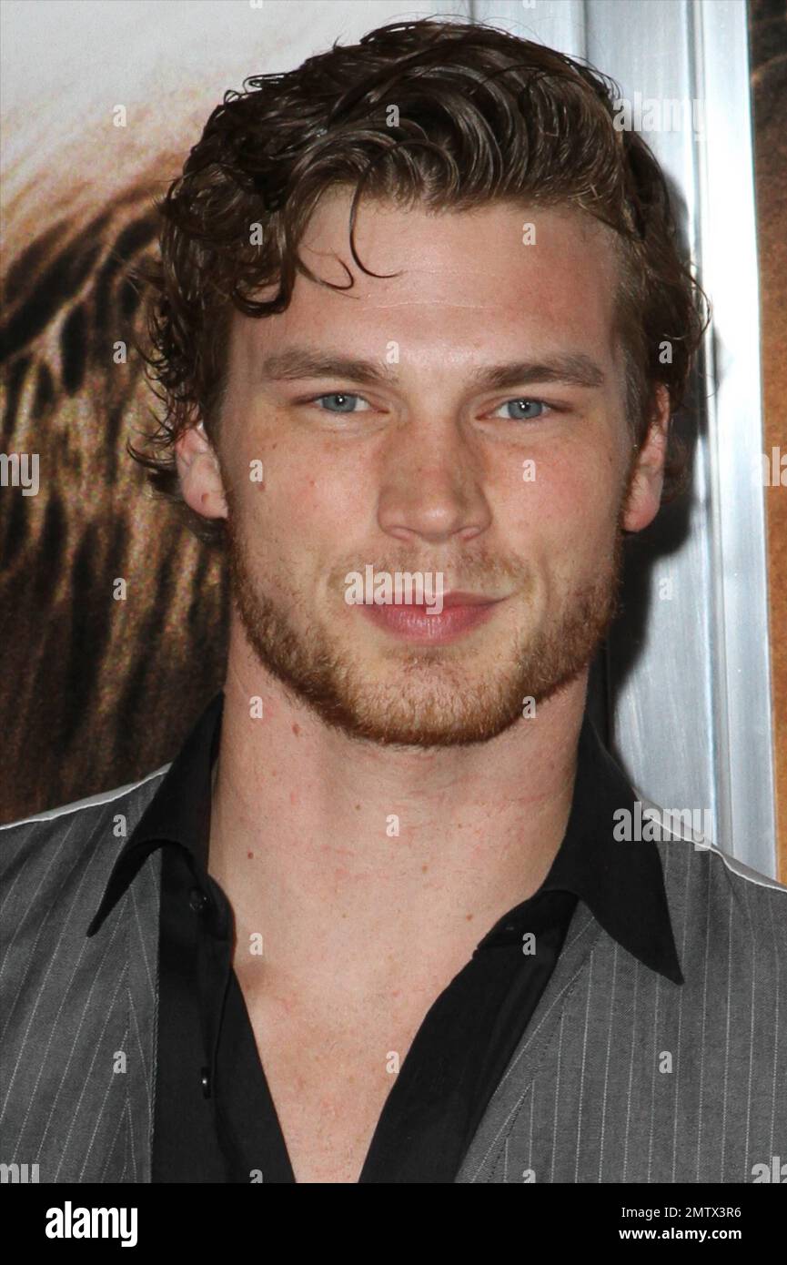 Derek Theler at the world premiere of "The Vow" held at the Grauman's ...