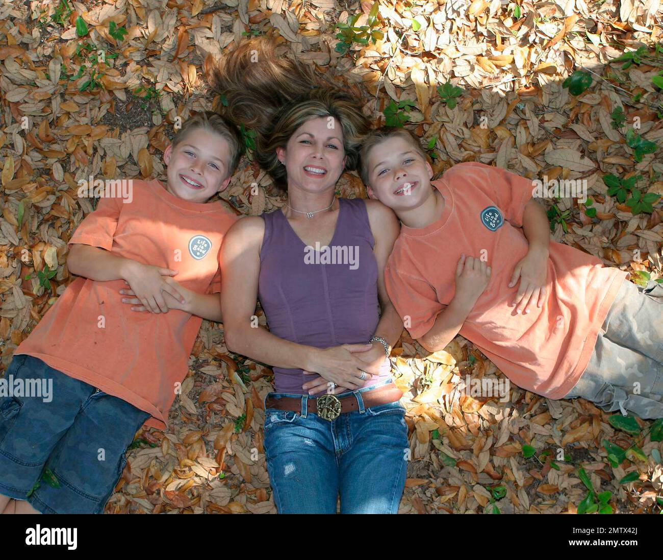 Exclusive!! Michele Waitman and her sons, Zach, blue shorts and Jacob ...