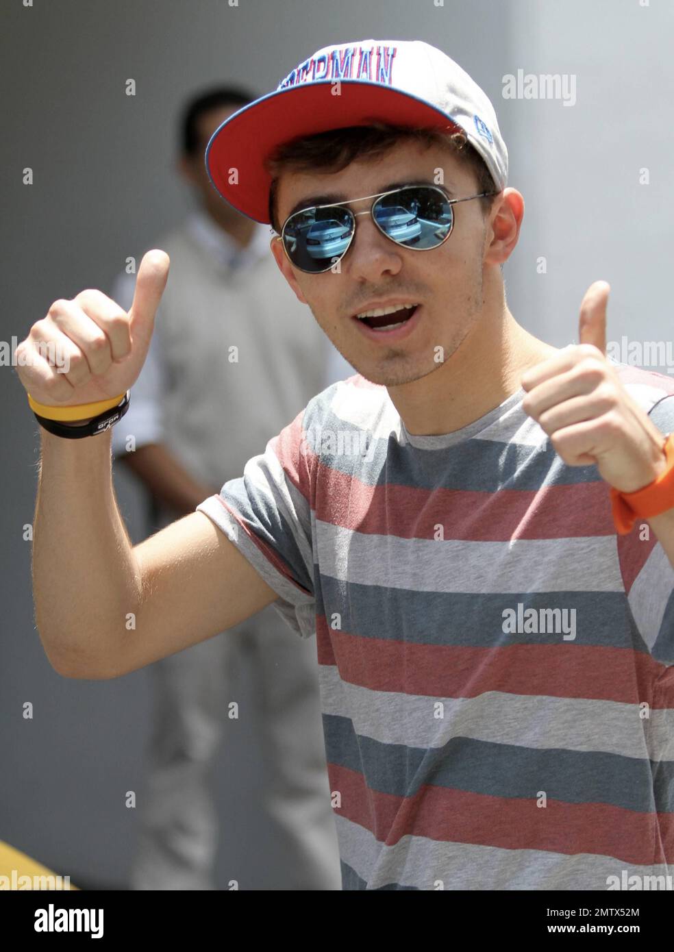 EXCLUSIVE!! Boy band The Wanted greet eager fans as they leave their ...