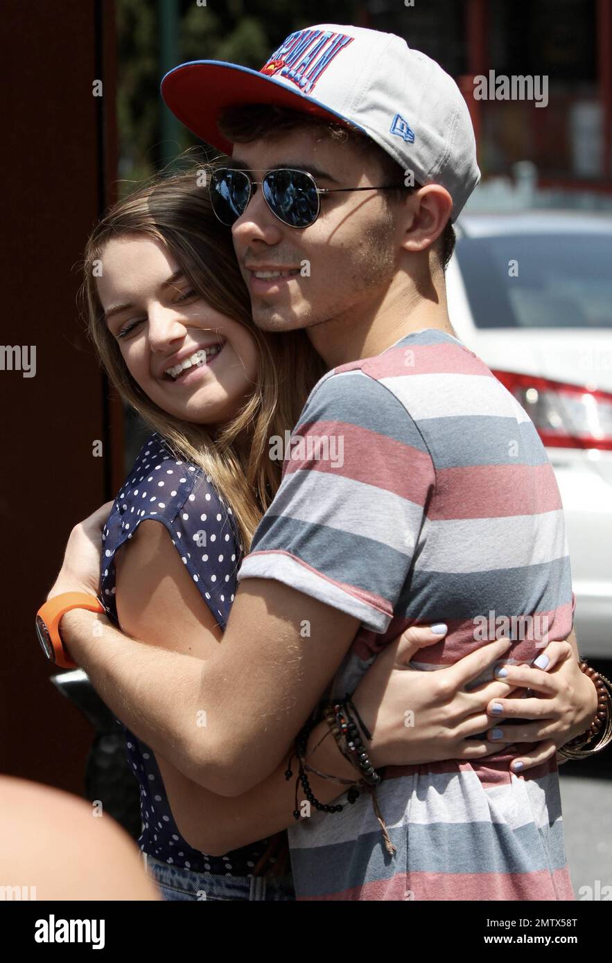 EXCLUSIVE!! Boy band The Wanted greet eager fans as they leave their ...