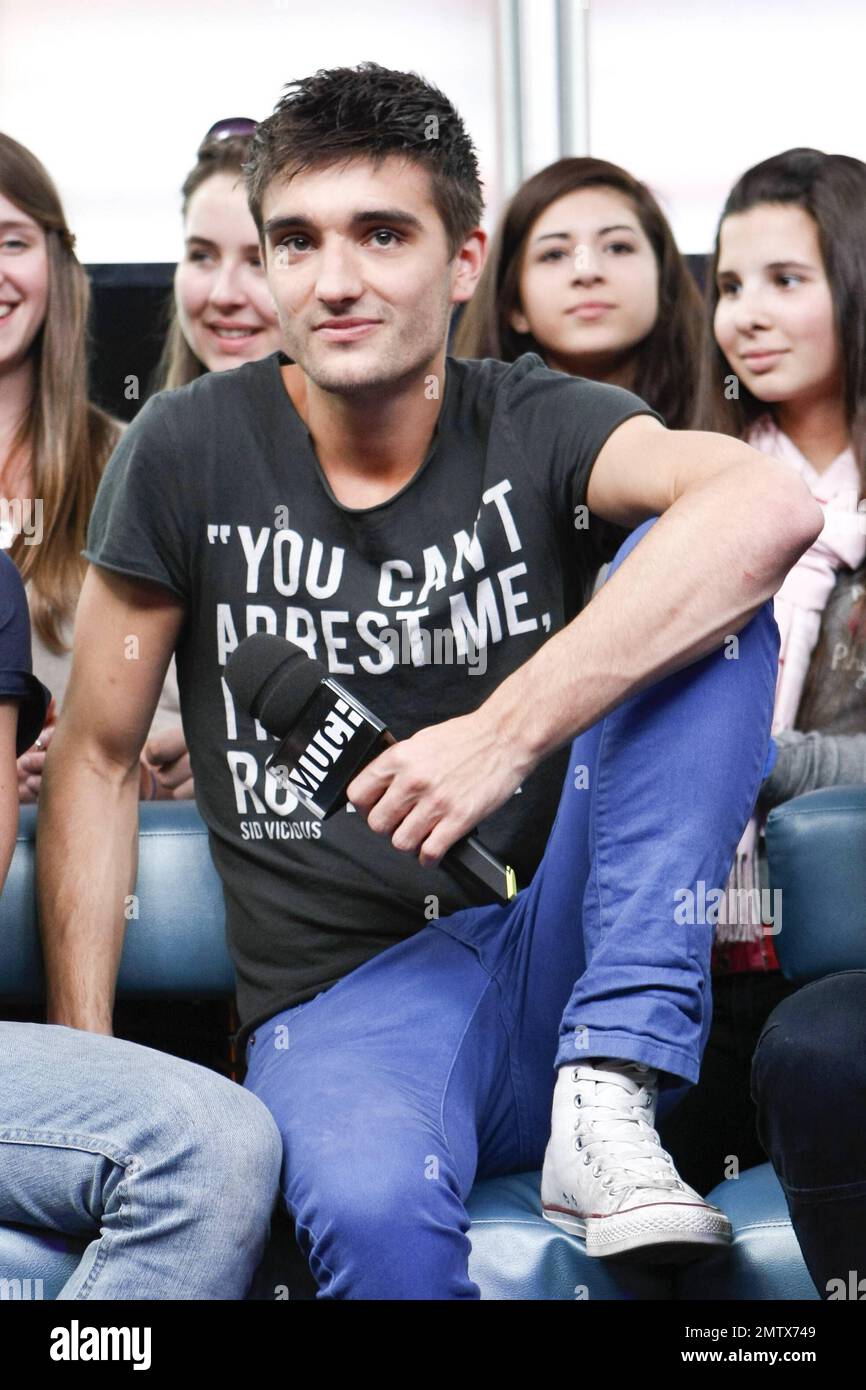 Max George, Jay McGuiness, Siva Kaneswaran, Tom Parker and Nathan Sykes of the UK boy band The ...