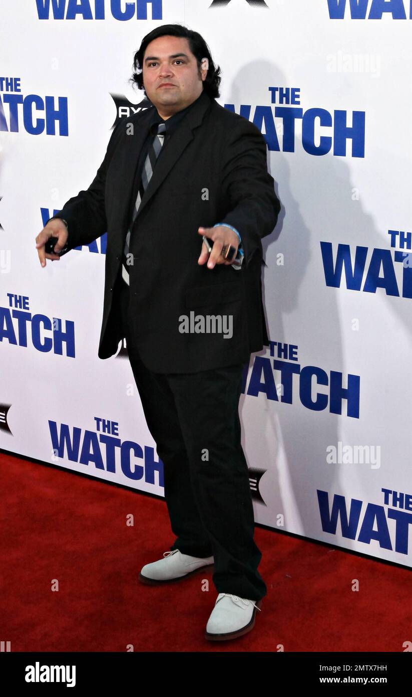 Joe Nunez at the premiere of "The Watch" held at Grauman's Chinese ...