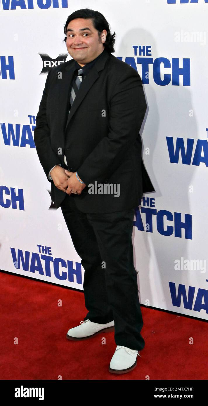 Joe Nunez at the premiere of "The Watch" held at Grauman's Chinese ...