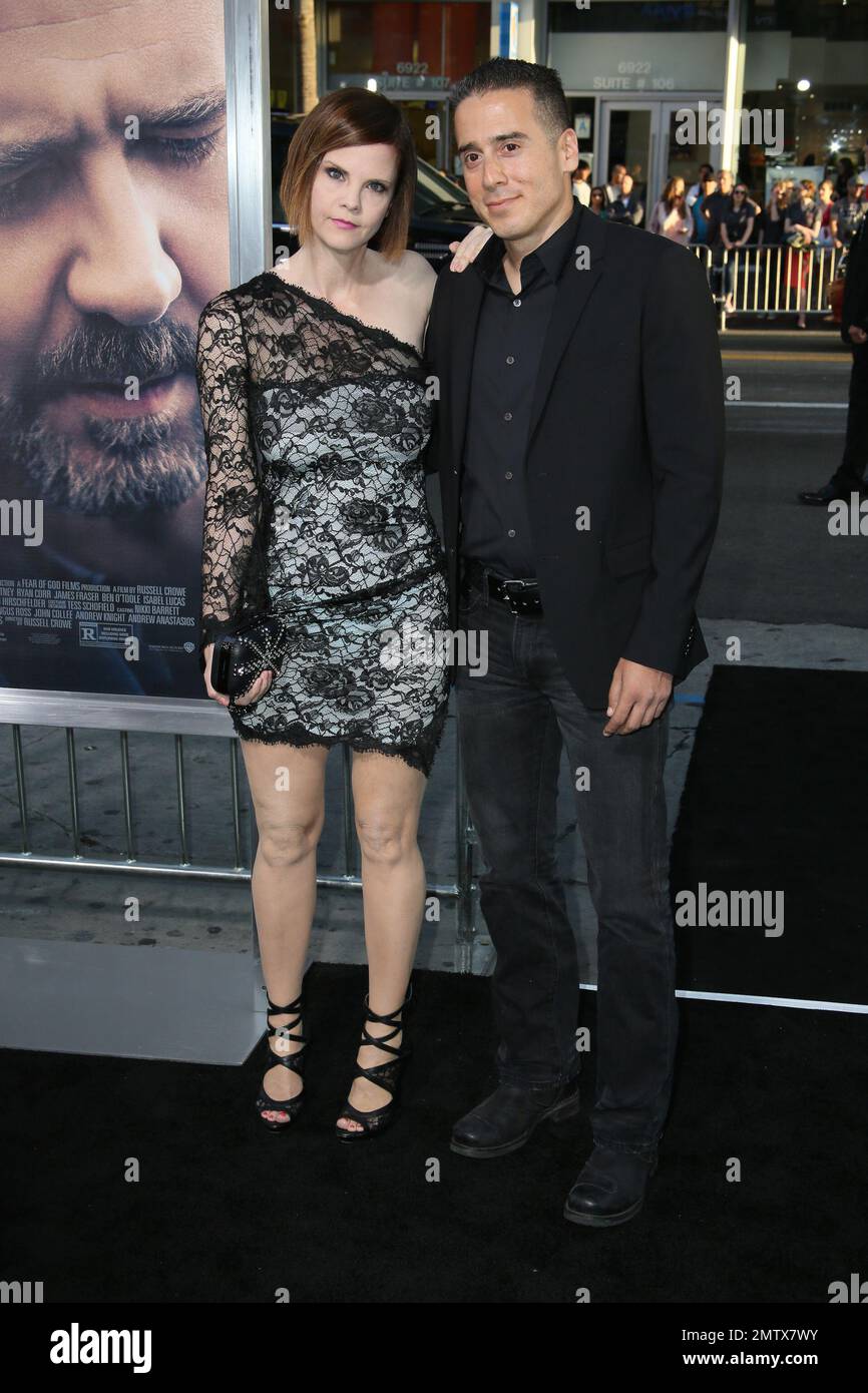 Kirk Acevedo and Kirsten Warren arrives at the premiere of The Water ...