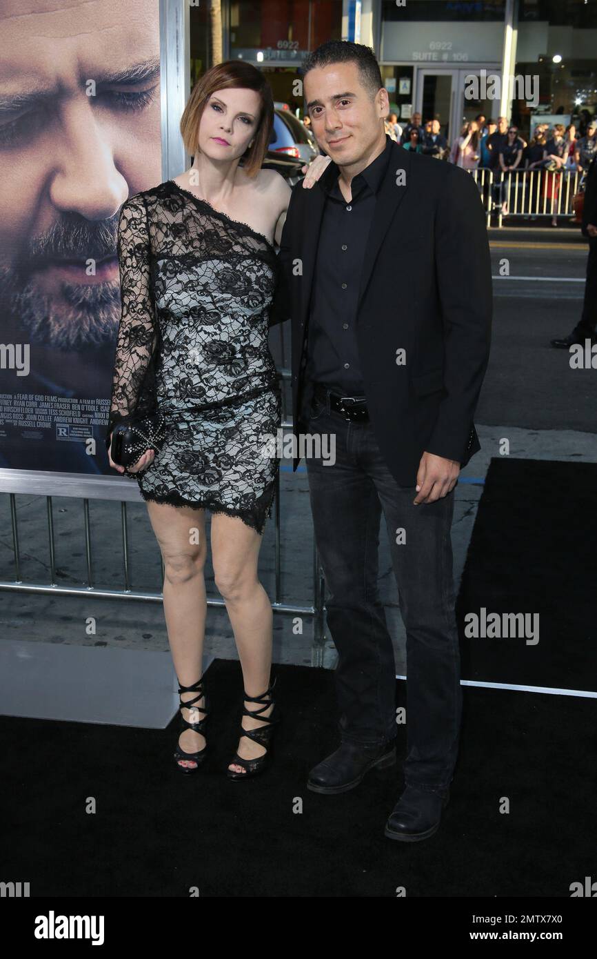 Kirk Acevedo and Kirsten Warren arrives at the premiere of The Water ...