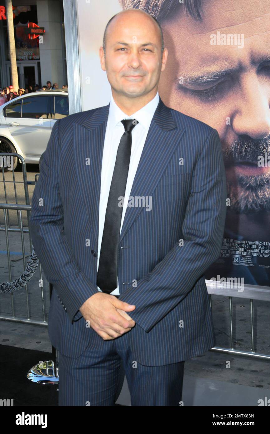 Steve Bastoni arrives at the premiere of The Water Diviner directed by ...