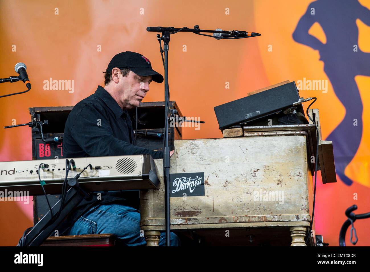 John Hermann of Widespread Panic performs at the New Orleans Jazz and ...