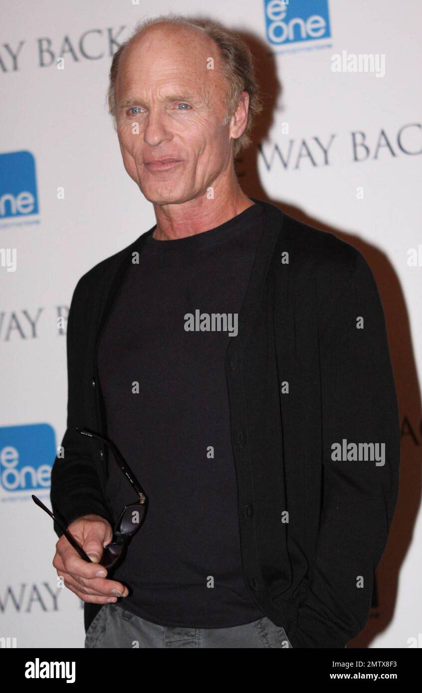 Ed Harris poses at Claridge's Hotel during the photo call for "The Way ...