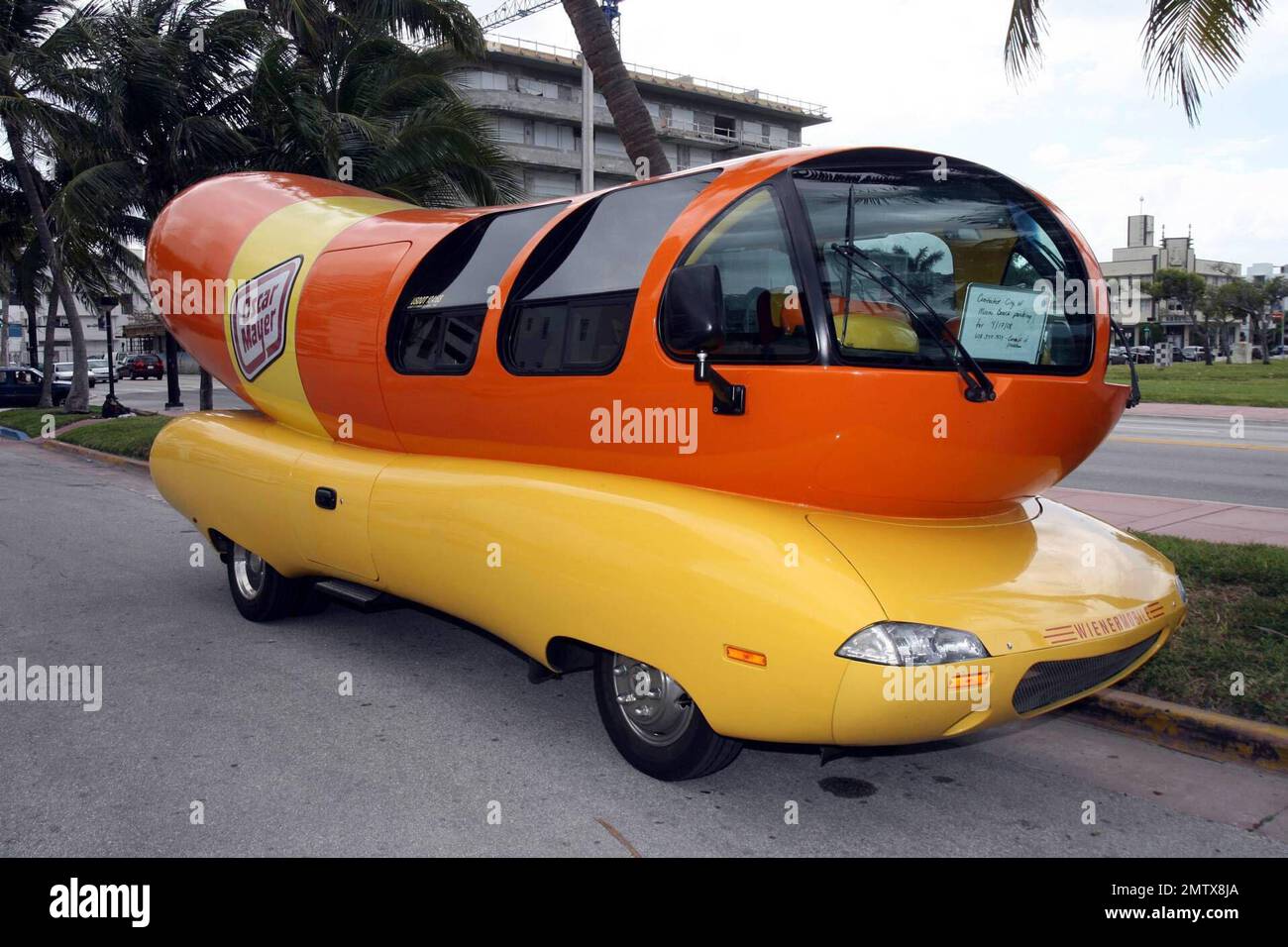Exclusive!! The Oscar Meyer Weiner Mobile advertises Oscar Meyer hot ...
