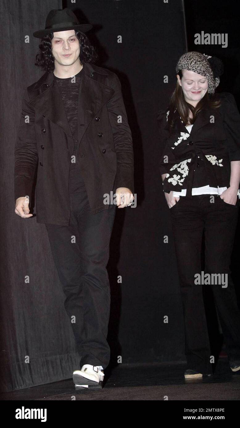 Jack and Meg White attend The White Stripes: Under Great White Northern ...