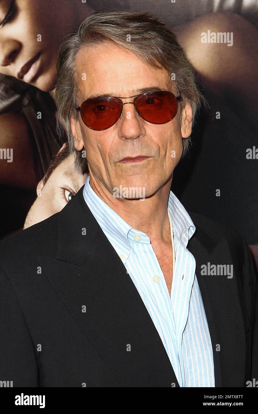 Jeremy Irons attends the Premiere Of CBS Films' "The Word" held at the ...